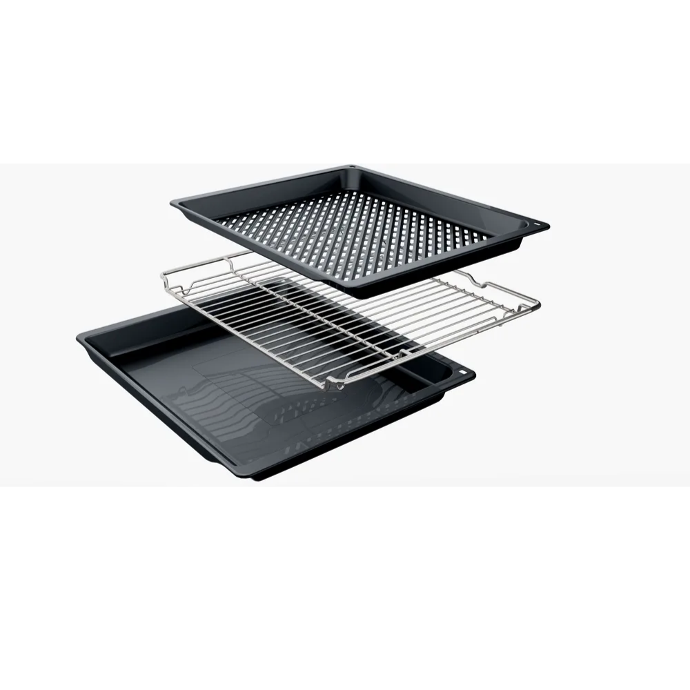 Siemens inbyggnadsugn – iQ500, elegant svart med snabb uppvärmning ...