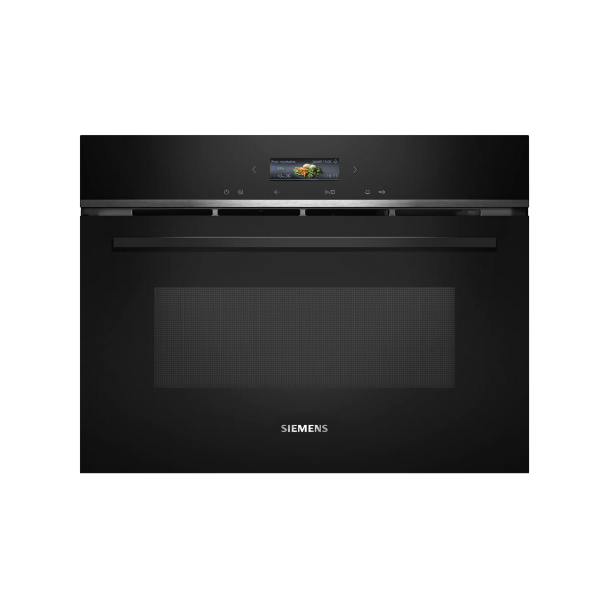 Siemens CE732GXB1 iQ700 Inbyggnadsmikrovågsugn – 60 cm, Grill, TFT ...