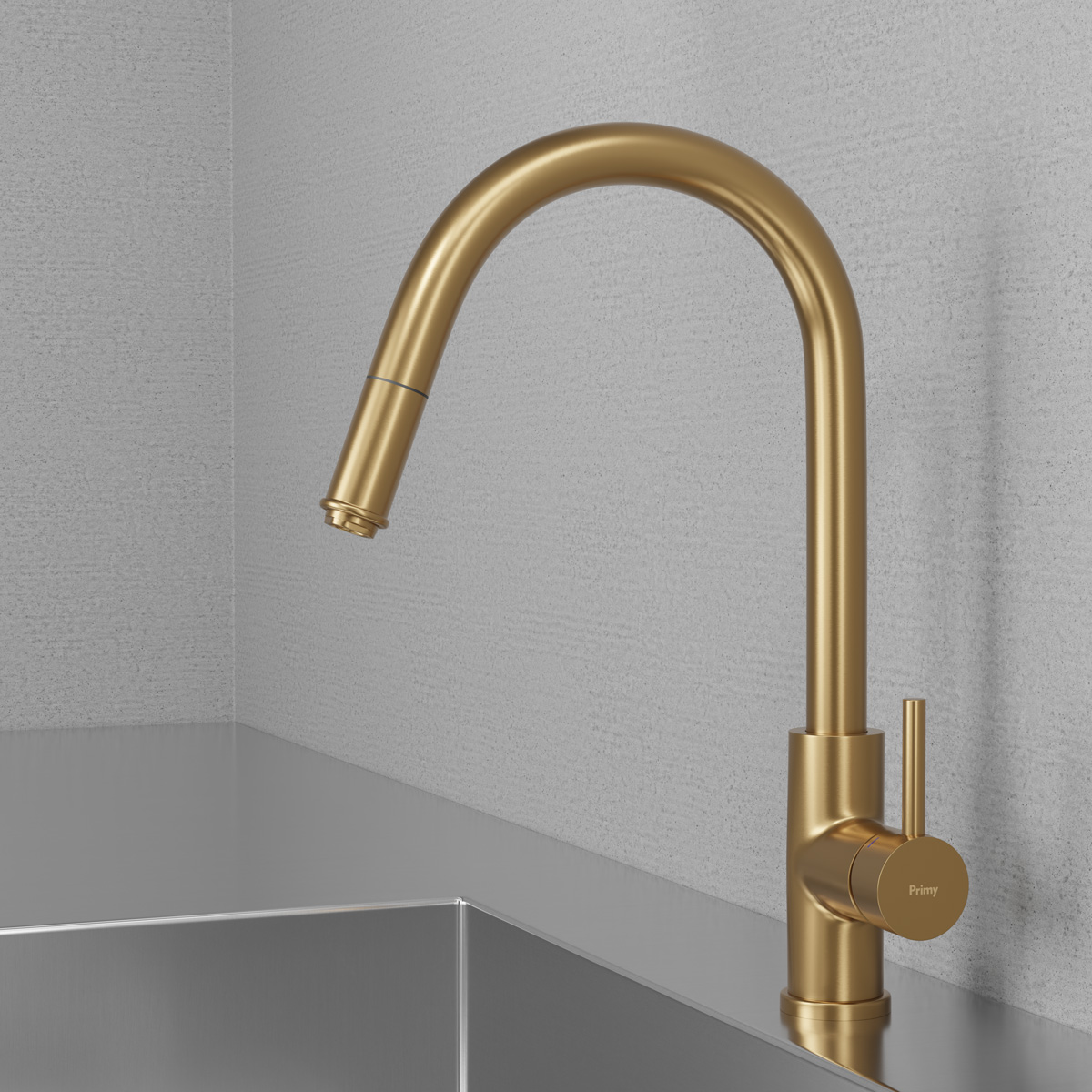 Primy Köksblandare Steel Access Sand | Kitchens.se