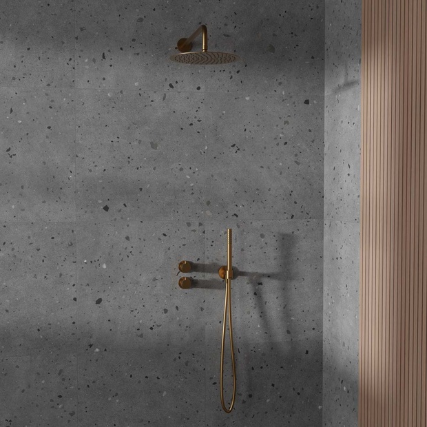 Scandtap Duschset Steel Harmonized 2x Sand | Kitchens.se